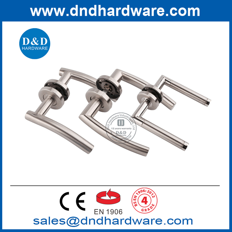 EN1906 Hollow Lever Type Commercial Door Handles for Residential ...