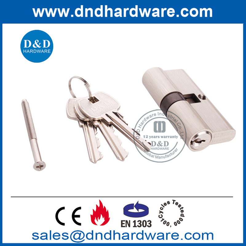 EN1303 Euro Profile Master Key Double Door Lock Cylinder-DDLC003 from ...