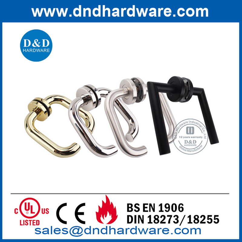 EN1906 Grade 4 Stainless Steel Straight Lever Door Handle-DDTH002 from ...