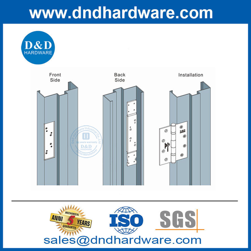 Steel Zinc Plate Door Hinge Reinforcement Plate for Door Frame-DDHR001 ...
