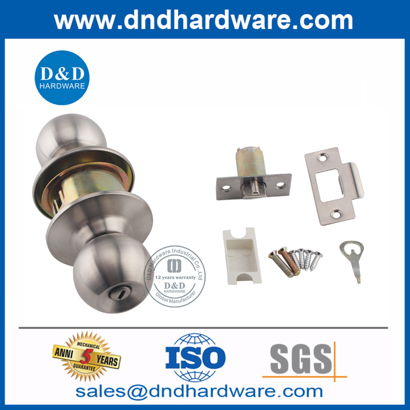 Privacy Stainless Steel Bathroom Knobset for Restroom Door-DDLK004 from ...