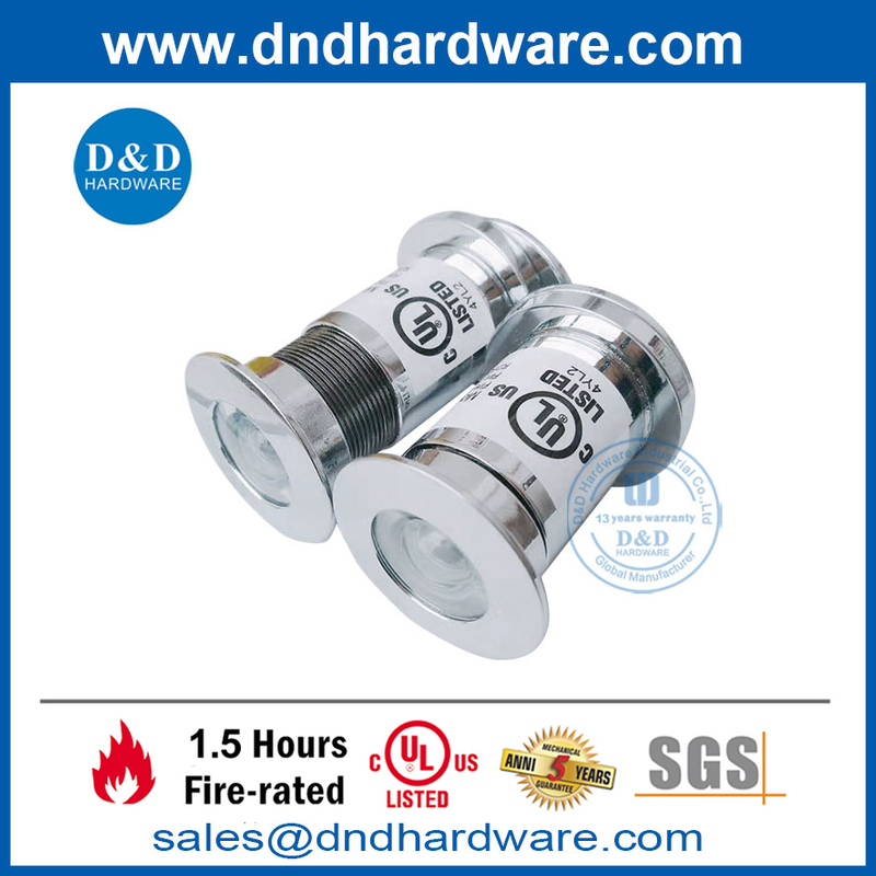 UL Listed Steel Peephole Fire Rated Door Eye Viewer for Front Door ...